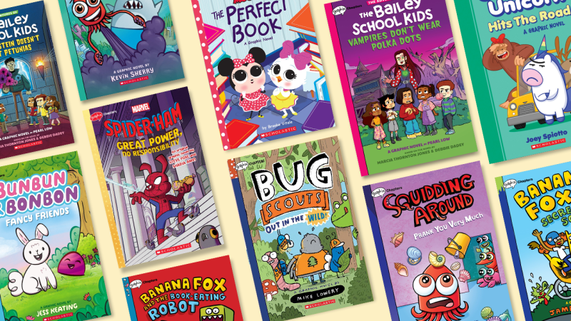 Get Drawn into Reading with Graphix Chapters for Young Readers ...