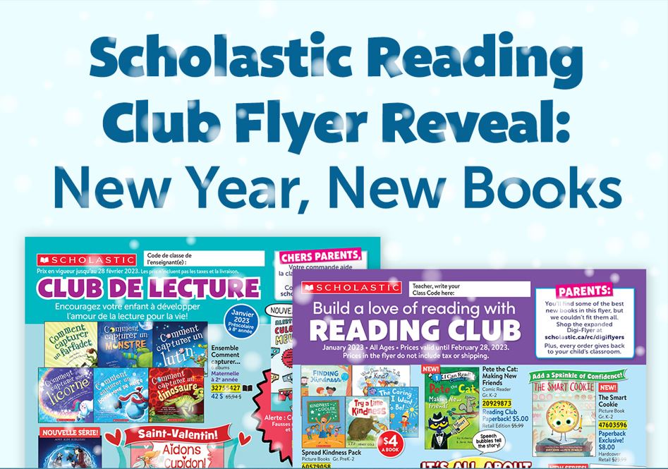 Scholastic Reading Clubs Flyer Reveal: New Year, New Books | Scholastic ...